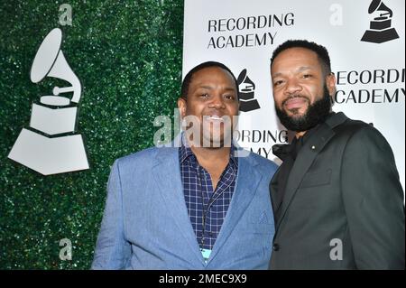 John-Andrew Morrison attend the 65th Annual GRAMMY Awards New York ...