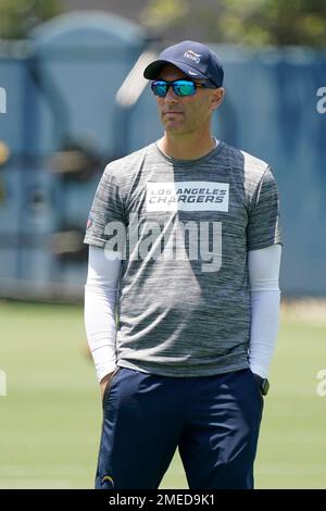 Los Angeles Chargers general manager Tom Telesco speaks at a press ...