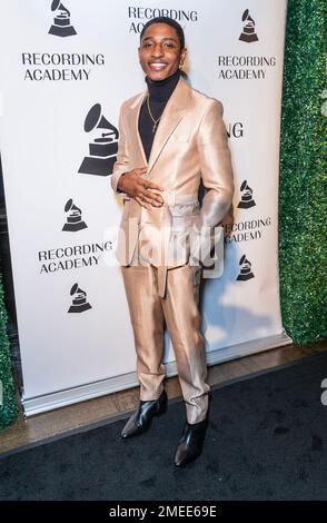 Myles Frost attends 2023 GRAMMY New York Chapter Nominee Celebration at ...