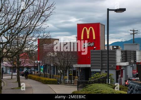 Store building of McDonald’s Canada. McDonald's Restaurants of Canada ...