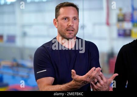 Gymnastics coach Laurent Landi talks about coaching reigning Olympic ...