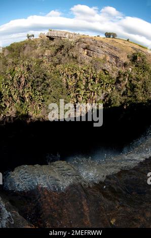 Angel Falls, Pondoland, Eastern Cape, Transkei, South Africa Stock ...