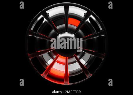 3D Illustration of a readiness display graph with a pointer to the ...