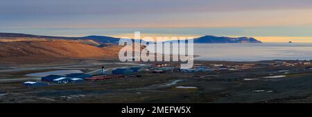 THULE AIR BASE, Greenland – The Upgraded Early Warning Radar scans the ...
