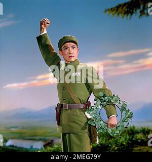 China ballet -1971- Vintage PCR Chinese propaganda poster Stock Photo ...