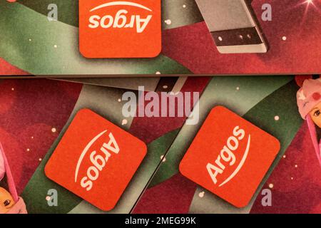 Business still life of Argos Gift guide 2022 Stock Photo - Alamy