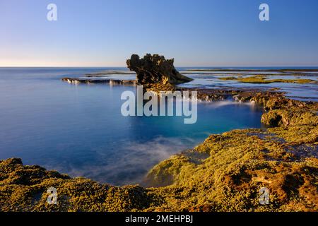 Dragon's head rock, Rye, Mornington Peninsula, Victoria, Australia ...