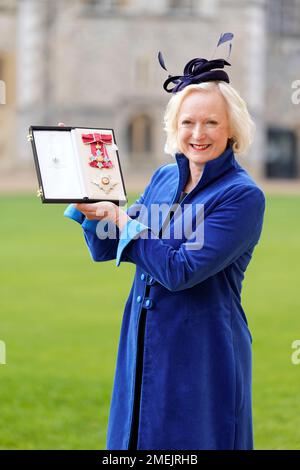 Dame Ruth Beverley, also known as Ruth May, after being made a Dame ...