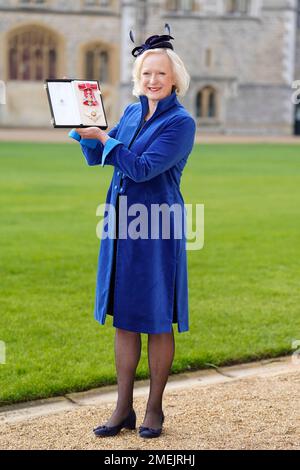 Dame Ruth Beverley, also known as Ruth May, after being made a Dame ...