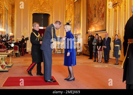 Dame Ruth Beverley, also known as Ruth May, after being made a Dame ...