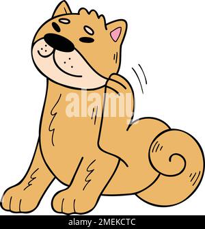 Scabies isolated cartoon vector illustration. Man with red dots on a ...