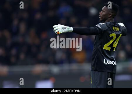 Milano, Italy. 23rd Jan, 2023. Raoul Bellanova of Fc Internazionale ...