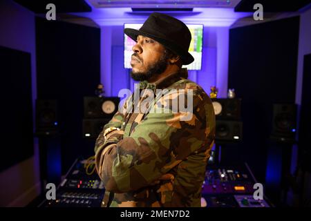 Rapper Mystikal poses for a portrait in Baton Rouge, La. on Jan. 22 ...