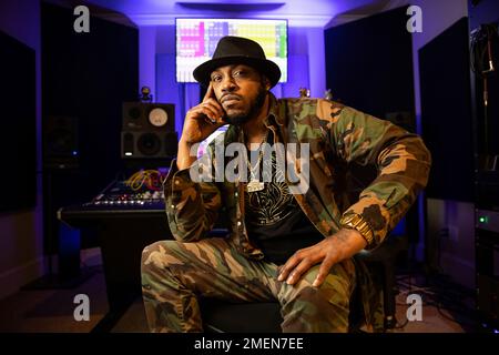 Rapper Mystikal poses for a portrait in Baton Rouge, La. on Jan. 22 ...