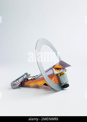 Battery powered alien robot Stock Photo - Alamy