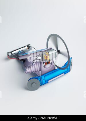 Battery powered alien robot Stock Photo - Alamy