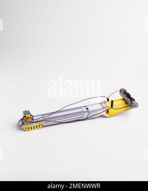Parts of battery powered alien robot Stock Photo - Alamy