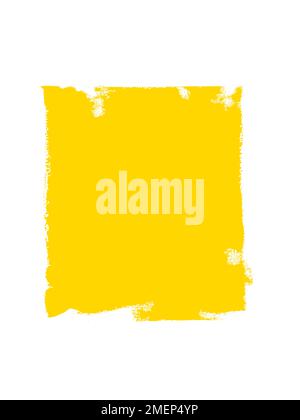 Illustration of a yellow patch Stock Photo - Alamy