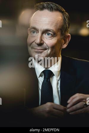 Berlin, Deutschland. 17th Jan, 2023. Volker Wissing, Federal Minister ...