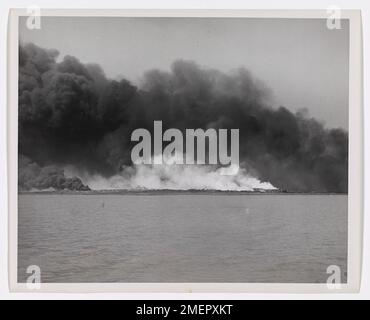 Dock Fires. This image depicts dock fires in the warehouse area Stock ...