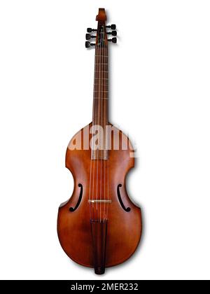 Bass viola da gamba, Germany, early 20th century Stock Photo - Alamy