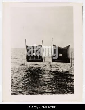 Short Range Practice. This image depicts a ship during target practice ...