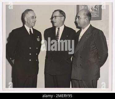 Captain Frank A. Leamy, Commander of the 8th Coast Guard District ...