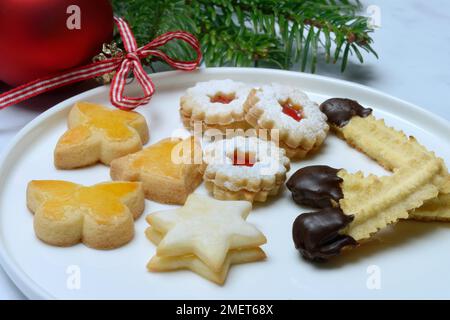 assorted german christmas cookies Stock Photo - Alamy