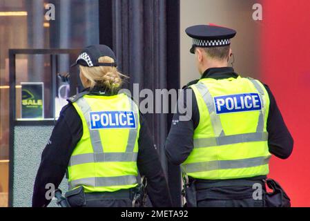 Traffic policeman on speed patrol check duties; Police Officer ...