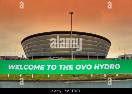 OVO Hydro Arena Exhibition Way, Stobcross Rd, Glasgow G3 8YW Stock ...