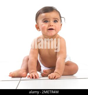Open baby nappy diaper Stock Photo - Alamy