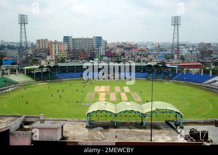 Khan Shaheb Osman Ali Stadium in Fatullah, Narayanganj Stock Photo - Alamy