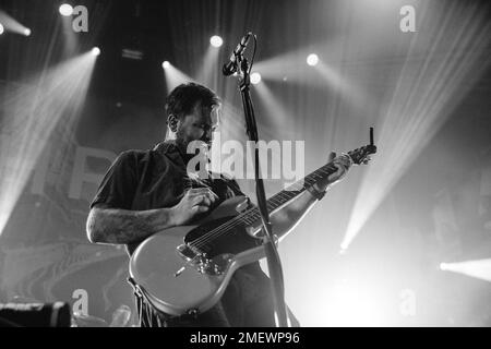 Thrice in concert at Terminal 5 in New York Stock Photo - Alamy