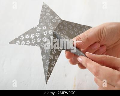 Papercraft 3d steps Stock Photo - Alamy