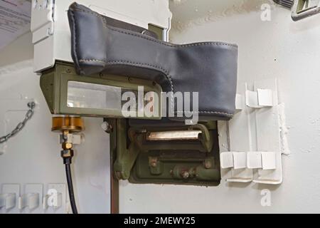 M3A1 Stuart Tank, Commander's periscope (right, turret, top Stock Photo ...