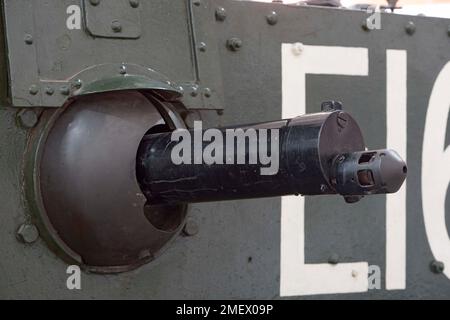 Vickers Medium Mark I, right-hand machine gun Stock Photo - Alamy