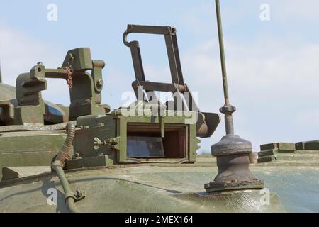 Centurion Mk 13, Gunner's periscope Stock Photo - Alamy