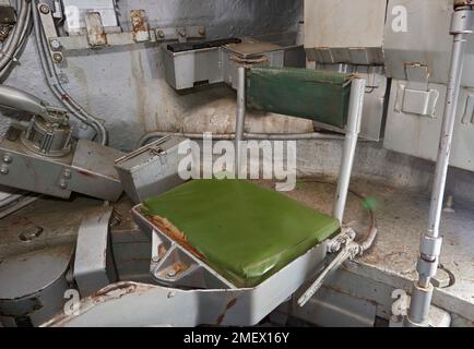Centurion Mk 13, Commander's hatch interior Stock Photo - Alamy