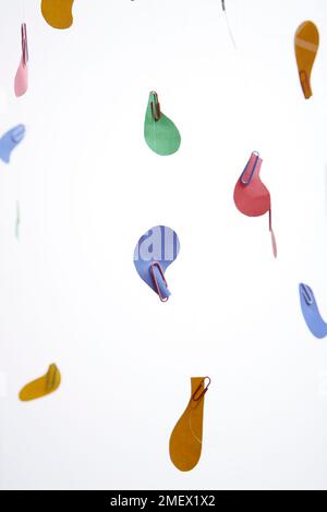 Sycamore seed helicopters made from paper Stock Photo - Alamy