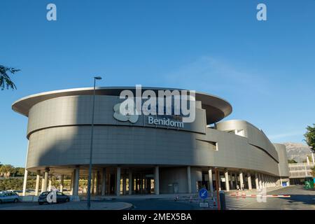 Benidorm Bus Station and shopping center Stock Photo - Alamy