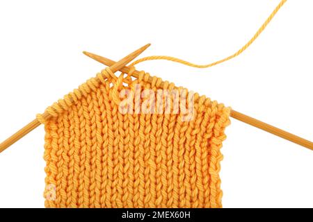 Tubular Cast Off technique Stock Photo - Alamy