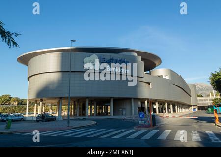Costa Blanca Spain Benidorm shopping in the old town Stock Photo - Alamy