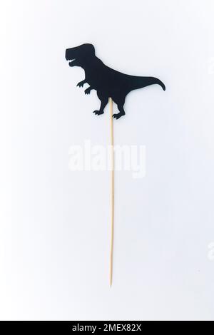 Shadow puppet theatre project - T rex shadow puppet Stock Photo - Alamy