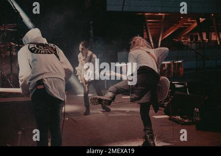 The Hunna in concert at Air and Style in Innsbruck, Austria Stock Photo ...