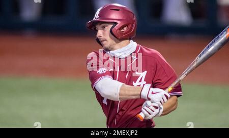 Alabama outfielder/infielder Caden Rose (7) during an NCAA baseball ...