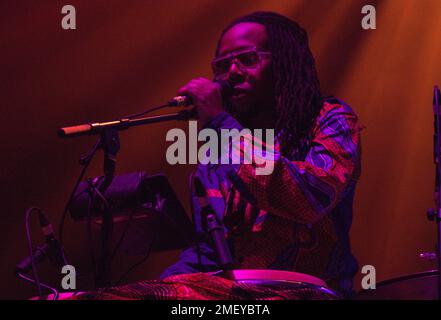 Shabazz Palaces in concert from the Hammerstein Ballroom in New York ...