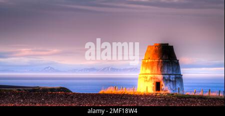 the doocot beside findlater castle aberdeenshire scotland Stock Photo ...