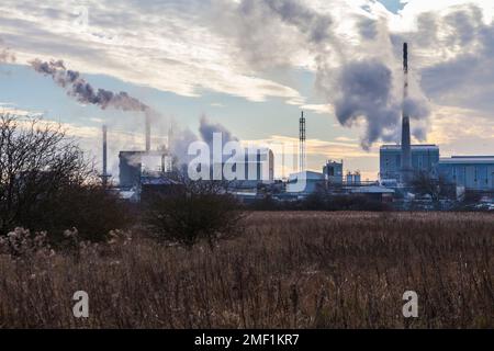 Venator Materials factory at Greatham Hartlepool manufacturers of ...