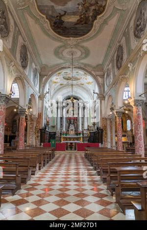 Interior of the Redentore church in Venice, Italy Stock Photo - Alamy
