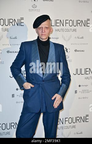 Ali Mahdavi at Julien Fournie show during Haute Couture Fashion Week in ...